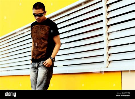 Man Standing By The Window Hi Res Stock Photography And Images Alamy