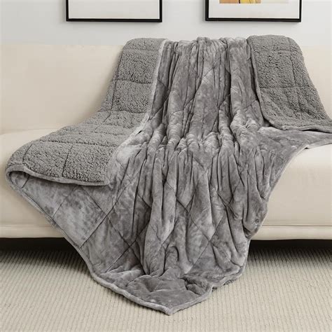 Free Shipping Sivio Fleece Weighted Blankets For Adults Soft Shaggy