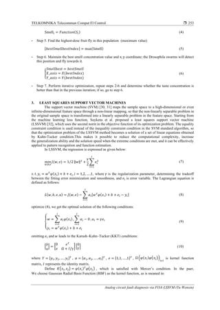 Analog Circuit Fault Diagnosis Via Foa Lssvm Pdf