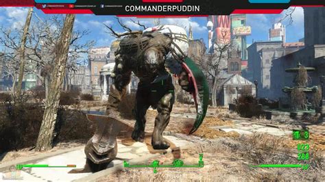 Fallout 4 Swan Boss Fight Youtube
