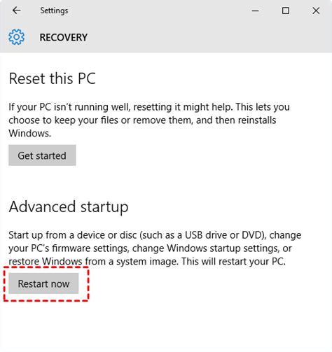 How To Boot In Safe Mode Windows 10 To Run System Restore