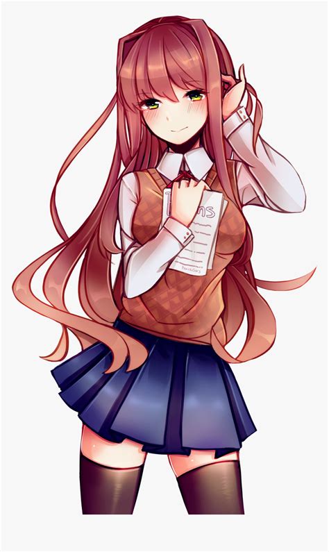 Monica From Doki Doki Literature Club Hot Sex Picture