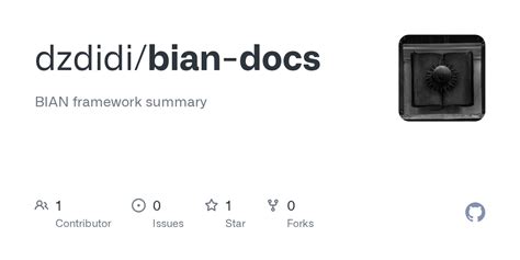 Github Dzdidibian Docs Bian Framework Summary Github Dzdidibian Docs Bian Framework Summary