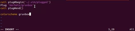 vim color schemes how to configure