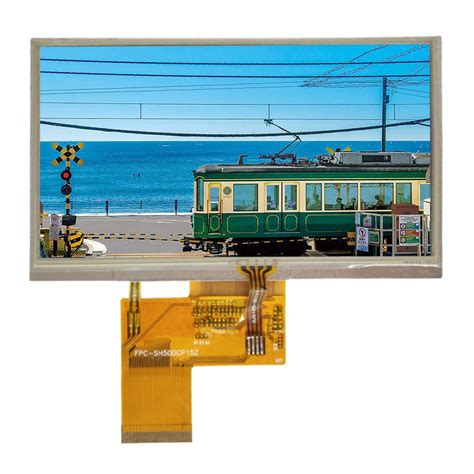 800xRGBx480 Parallel LCD Display IPS 5 Inch Resistive Touch Screen Display 800 480