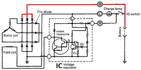 Cara Kerja Sistem Pengisian Ic Regulator Teknik Otomotif