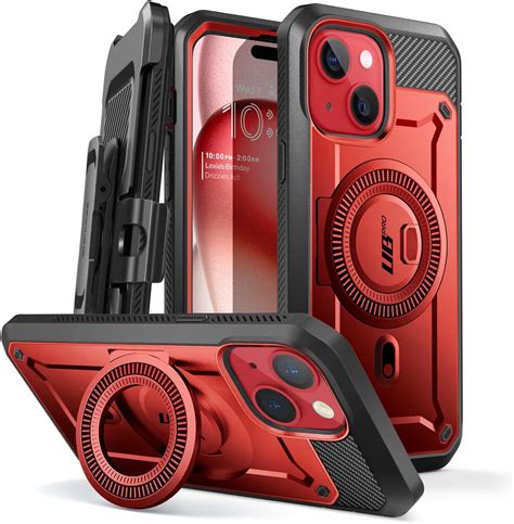 Amazon Com SUPCASE For IPhone 15 Case With Stand Unicorn Beetle Pro Mag Built In Screen