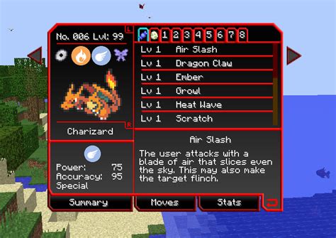 Pixelmon 8 3 6 Red Gui Minecraft Texture Pack