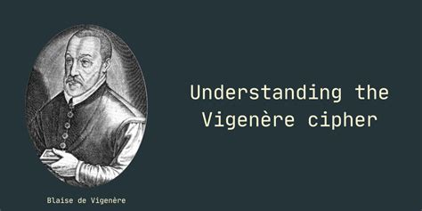 Understanding The Vigenère Cipher Dev Community