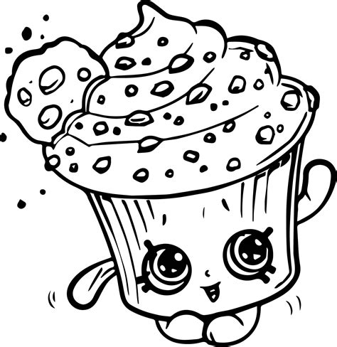 Full Shopkin Coloring Page Printables Coloring Pages