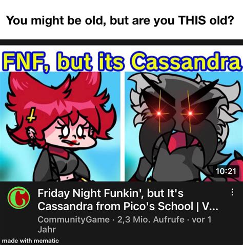 Cassandra Is One Of The Most Underrated Characters In The Friday Night Funkin R Fridaynightfunkin