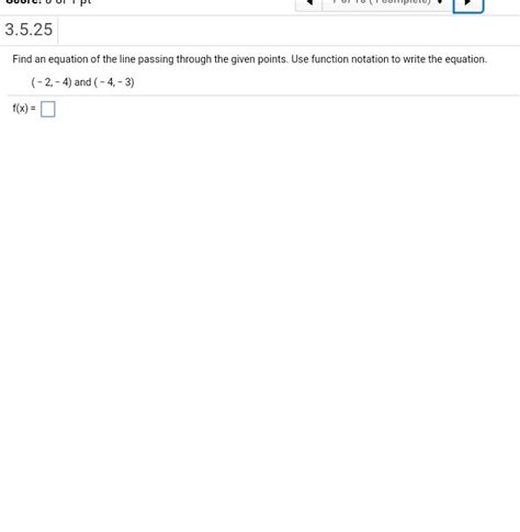 solved 3 5 21 find an equation of the line passing through