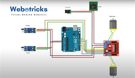 Line Follower Robot Using Arduino 5 Steps Instructables