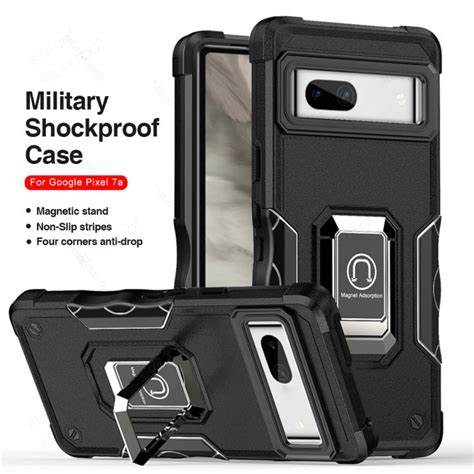 Pixel A Case Hard PC Shockproof Armor Cover For Google Pixel A Gogle