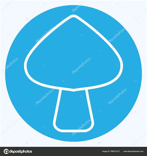 Icon Hallucinogenic Related Addiction Dictionary Symbol Blue Eyes Style Simple Stock Vector By