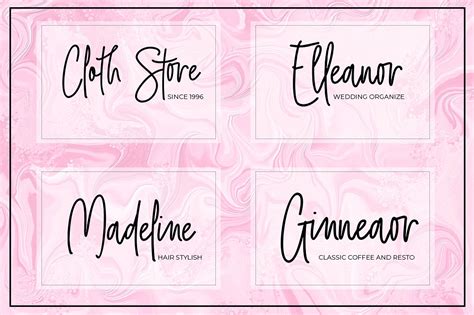Girly Style Script Font