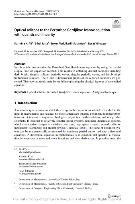 Optical Solitons To The Perturbed Gerdjikov Ivanov Equation With