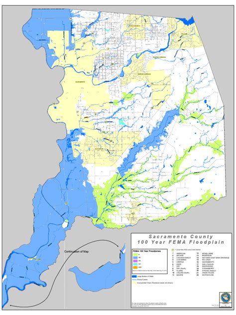 100 Year Floodplain Map Large 2 Pdf