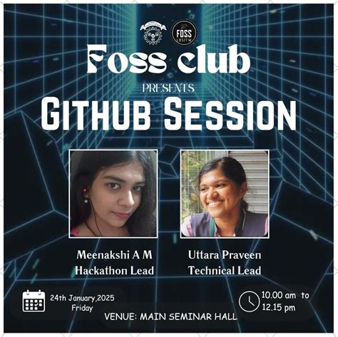 Github Opensource Fossclub Techcommunity Uttara Praveen