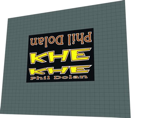 Khe Phil Dolan Bars Elite Bmx Decals