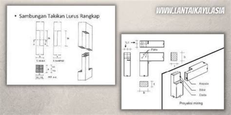 Ini Dia Jenis Jenis Sambungan Kayu Beserta Fungsinya