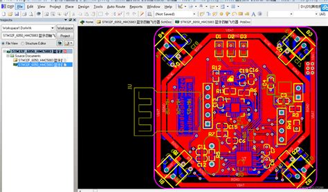Stm32单片机6050hmc5883 蓝牙飞行器控制板硬件原理图pcb测试软件程序源码6050和5883 Csdn博客