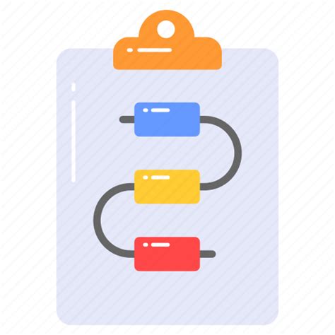 Flow Chart Diagram Algorithm Clipboard Network Flowchart Icon Download On Iconfinder