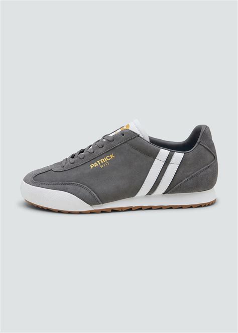 Patrick Rio Trainer Charcoal White Patrick Uk