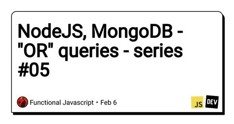 Ive Started A Building Real World Apps With Mongodb Aggregation Framework Series Other