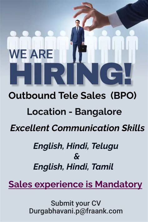 Durga Bhavani On Linkedin Hiring Hiringnow Hiringimmediately Telesales Telecommunications