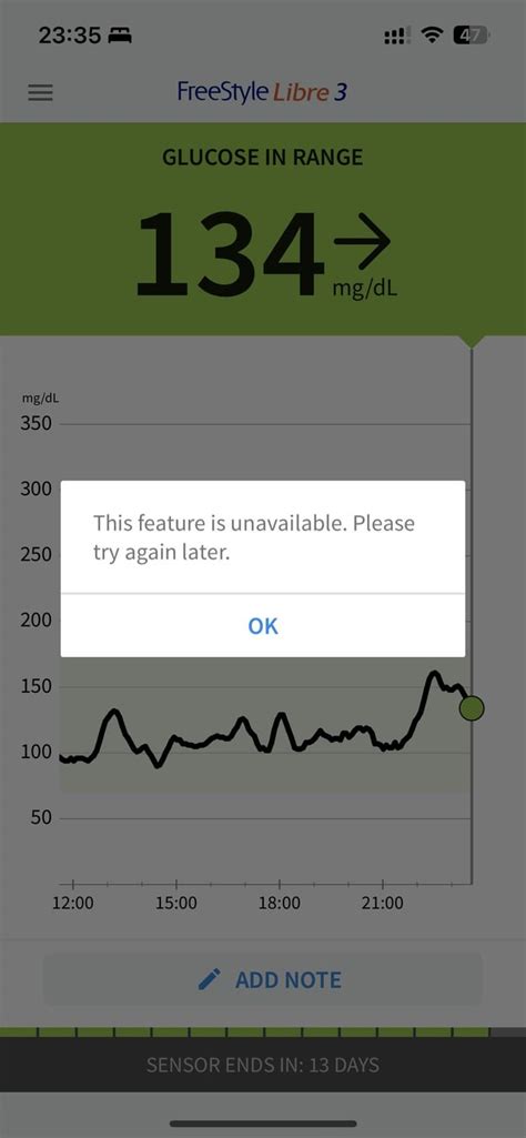 Connected Apps Feature Is Unavailable Dor Libre 3 De App R Freestylelibre