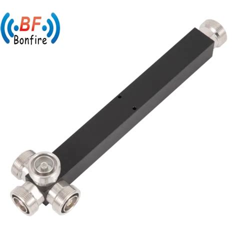 Ultra Wideband 2 3 4 Way Low Pim Reactive High Power Splitter 350 3800mhz Din F Power Divider