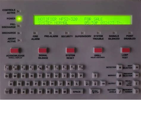 Nfs 320 Addressable Fire Alarm