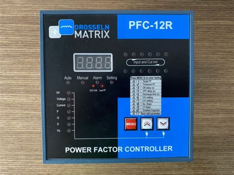 BỘ ĐiỀu KhiỂn TỤ BÙ 12 CẤp Drosseln Matrix Pfc 12r