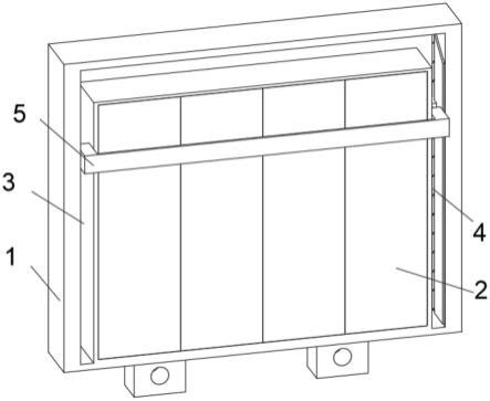 一种建筑装饰用电动背景墙的制作方法