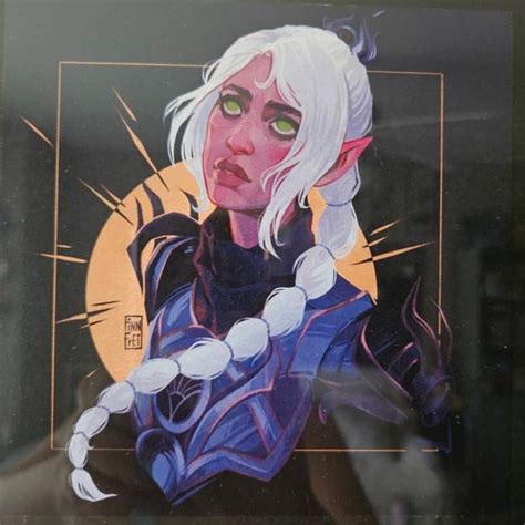 Astarion And Tav A5 Art Print Of Baldurs Gate 3 Characters Fanart Etsy