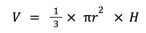 How To Find The Volume Of A Cone Kami