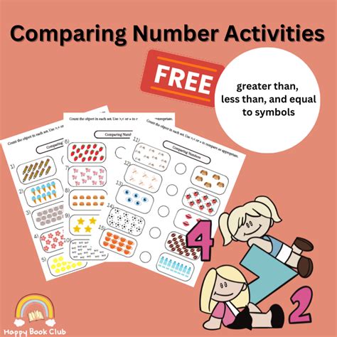 Comparing Numbers Greater Than Less Than And Equal To Freebie Comparing Numbers Greater