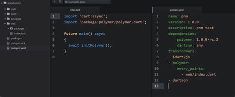 Javascript Polymerdart 10 The Built In Library Darthtml Is Not Available On The Stand