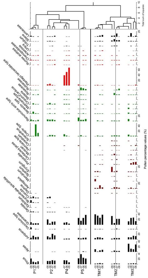 Pollen Percentage Diagram Of Certain Pollen Types Recorded In Mts Download Scientific Diagram