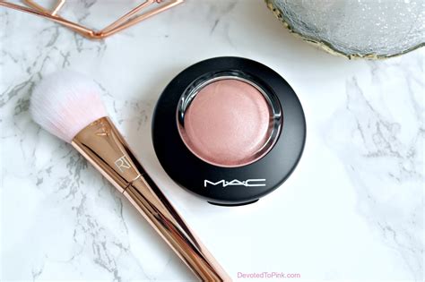 MAC New Romance Mineralize Blush Review With Swatches - Devoted To Pink