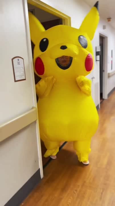 Video Lynda Vo On Linkedin Pikachu Making Rounds At Mission