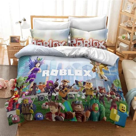 Roblox Team 47 Duvet Quilt Bedding Set Design Trend