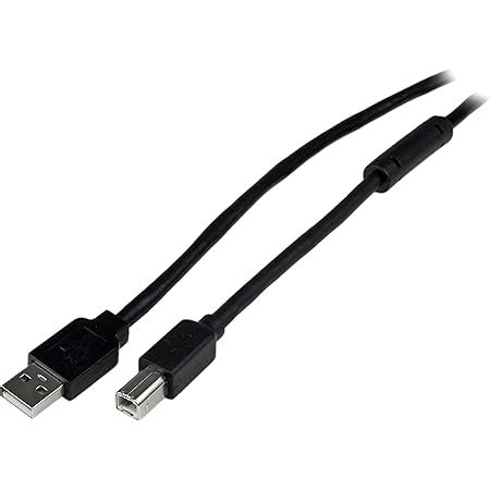 Amazon Com StarTech Com 3 Ft USB 2 0 Certified A To B Cable M M USB2HAB3 Electronics