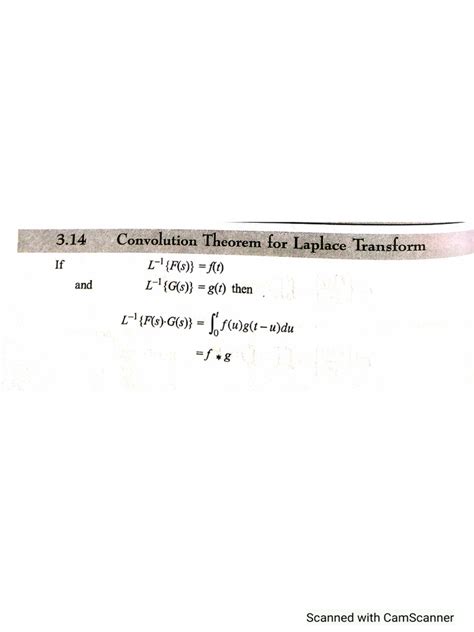 Convolution Theorem Pdf