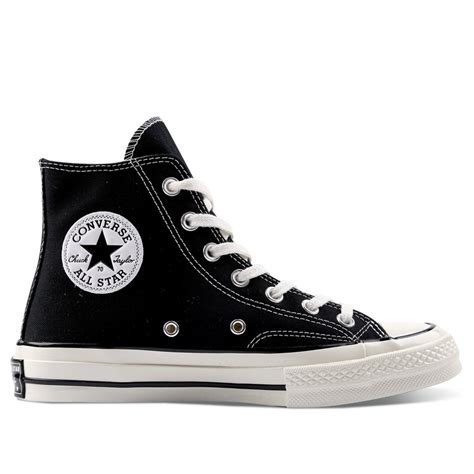 Converse匡威1970s经典款三星标黑色高帮低帮帆布鞋男女鞋162050C 虎窝淘