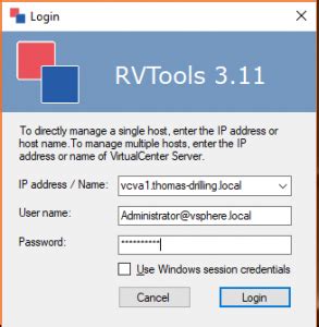 VMware VSphere Mit Den Kostenlosen RVTools Verwalten VMware Virtualization And Cloud