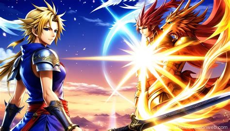 Light Warrior Final Fantasy Wallpaper Stable Diffusion Online