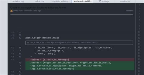 Git Commits Main Title And The Text Comment Of The Commit Are Not Readable With Light Ui And
