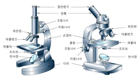 현미경의 구조 취급 및 사용법 광학현미경 네이버 블로그